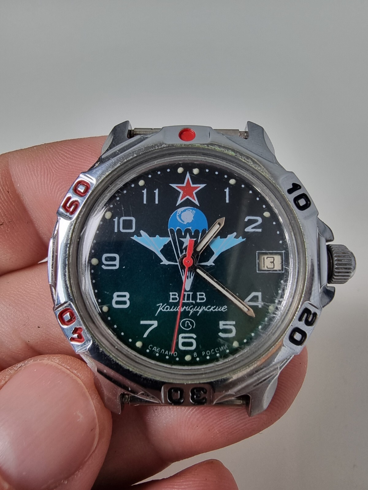 RARE Military Soviet VDV Vostok commander's watch USSR | eBay