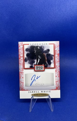 2021 Sage Hit Premier Draft High Series Red Rookie Auto #A184 Jarell ...