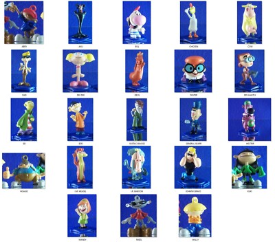 CARTOON NETWORK NEW MINI FIGURE 1:32 SCALE DIORAMA YOU PICK MINIFIGURE ...