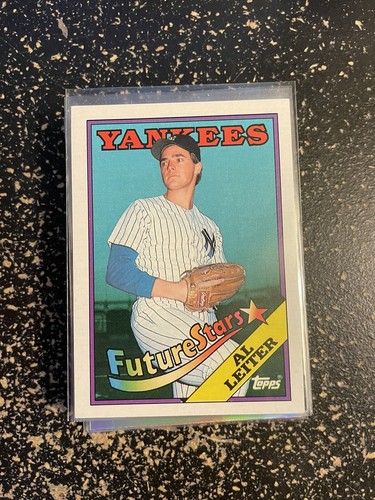 1988 Topps Al Leiter Rookie Rc New York Yankees #18 Mets | eBay