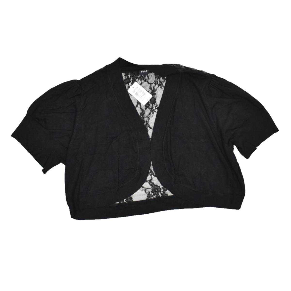 Black Lace Bolero Plus Size