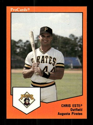 1989 Procards Augusta Pirates 499 Chris Estep BXCP34 | eBay