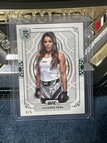 2024 Topps Royalty UFC Julianna Pena Emerald /5 Bantamweight | eBay