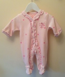 Zip Zap 'Little Flower' All in One / Sleepsuit / Baby Grow | eBay