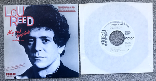 LOU REED My Red Joystick Spanish 7" Promo Vinyl NICE! Velvet ...