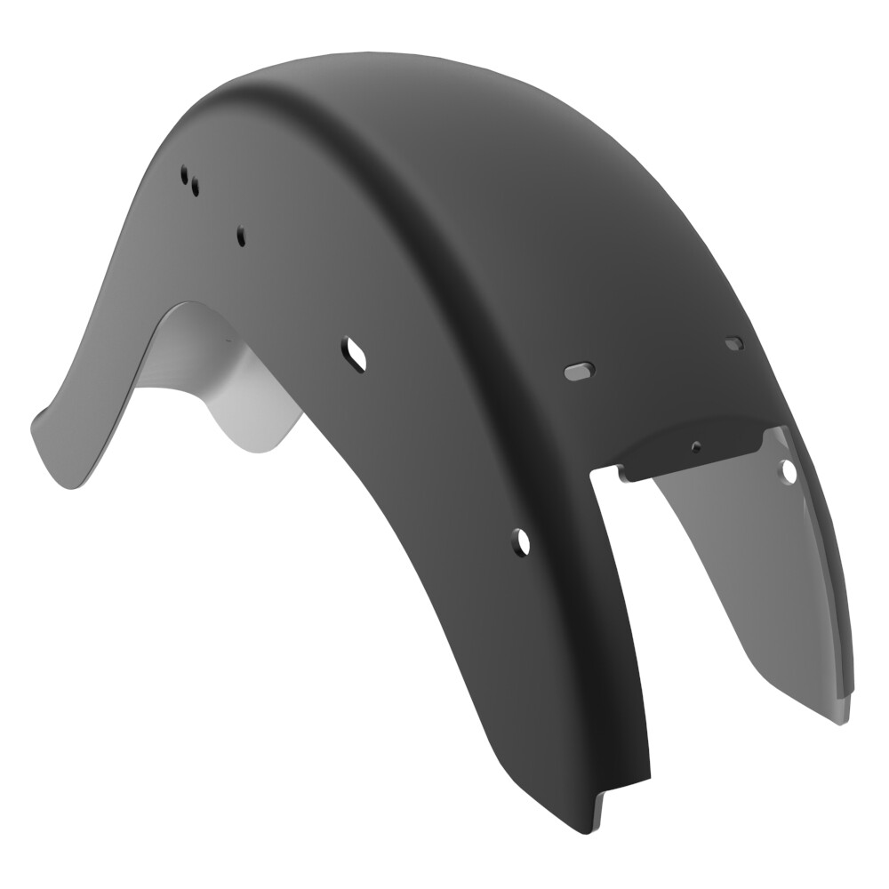 Cholo Vicla Chicano Style Extended Rear Fender Fits Harley Softail 2000 ...