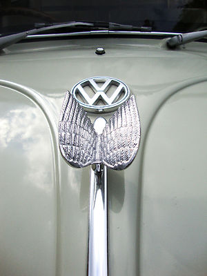 Phoenix Wings Mascot Emblem for VW Beetle Bug Scarab Type 1 Oval ...