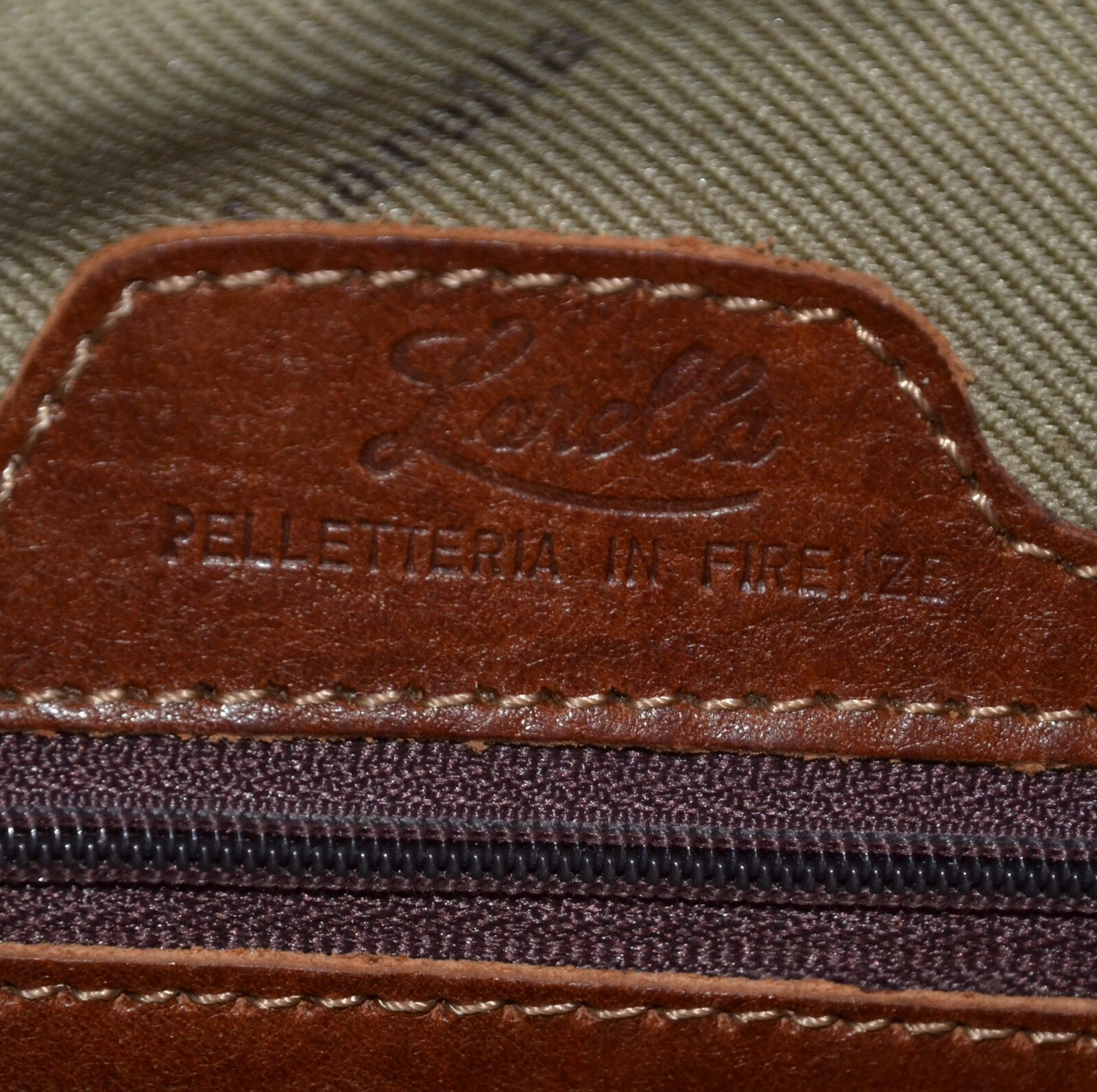 Larella Pellettera In Firenze Women Leather Bag Brown Made In Italy ...