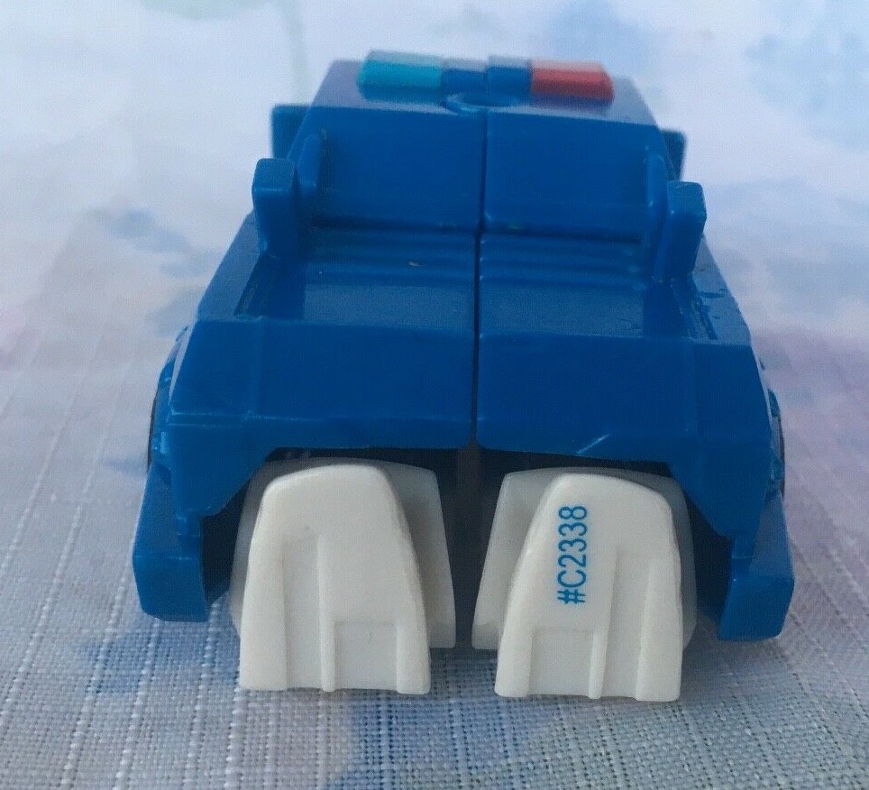 Tomy Hasbro SA Transformers Blue Police Action Figure 4.25" Tall V ...