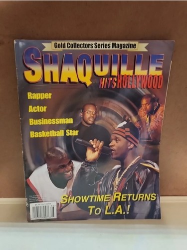 SHAQUILLE O'NEAL Gold Collector's Series Magazine 1996 (Shaq Hits ...
