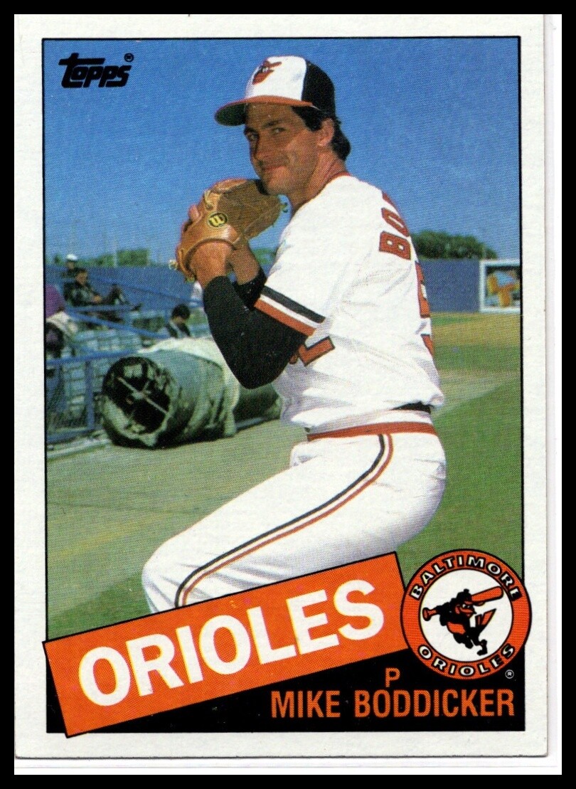 1985 Topps #225 Mike Boddicker | eBay