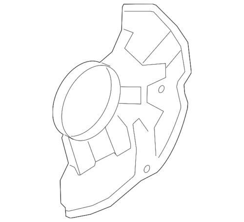 Genuine Ford Splash Shield 6E5Z-2K005-AA | eBay