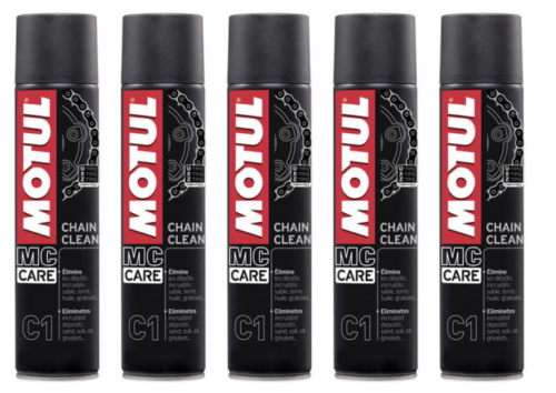 pulitore sgrassatore spray Catena Motul C1 Chain Clean moto kart quad 5 ...