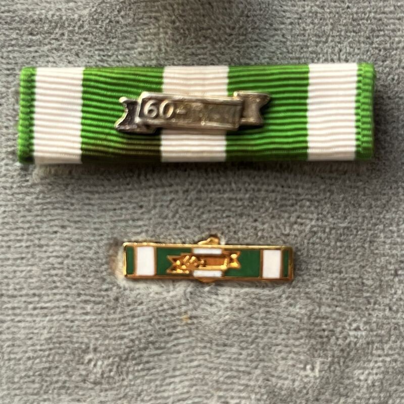 Republic Of Vietnam Campaign Star Medal. Original Large Case, Ribbon ...