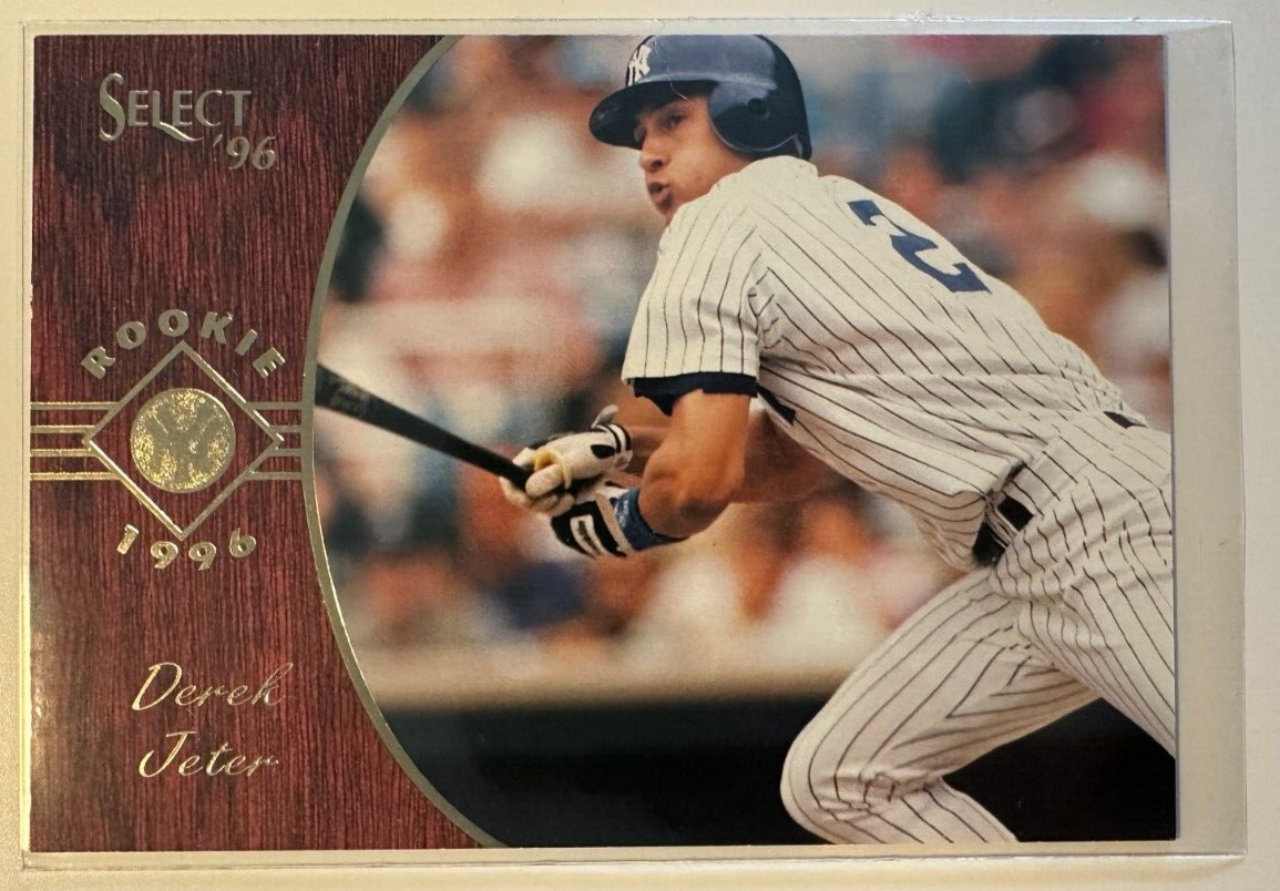 1996 Pinnacle Select #161 Derek Jeter Rookie Card RC New York Yankees ...