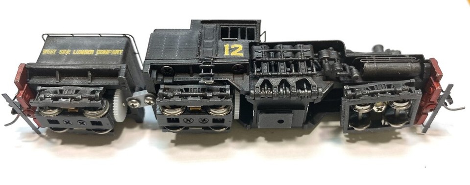 Nn3 Class C Shay Locomotive Shell Kit by Showcase Miniatures (5015) | eBay