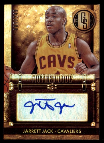 2013-14 Panini Gold Standard Mother Lode Autographs Jarrett Jack Auto ...