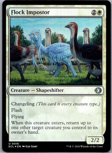 Flock Impostor (U) Foil #16 Lorwyn Eclipsed MTG NM | eBay