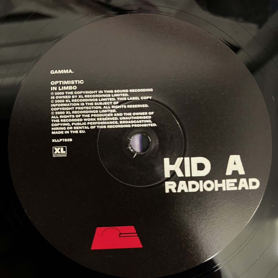 Radiohead Kid A 2x Vinyl Album, Gatefold Sleeve Near Mint Condition ...