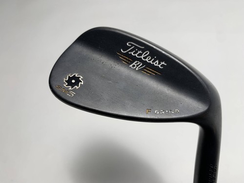 Titleist Vokey SM5 Raw Black Sand Wedge SW 56* 14 Bounce F-Grind Wedge ...