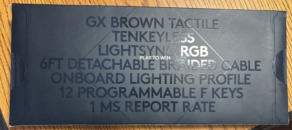 BRAND NEW SEALED Logitech G League Of Legends Keyboard | eBay