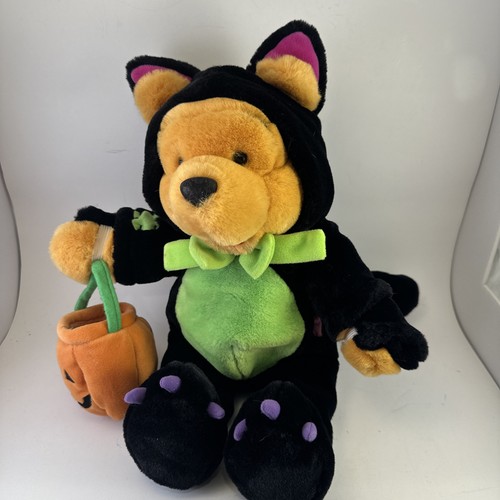 Disney Store Scaredy-Cat Pooh 14" Winnie Plush Toy Stuffed Animal ...