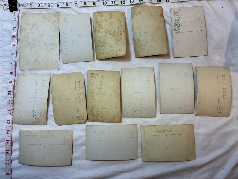 Lot Of 14 Antique Real Photo Postcards People | eBay