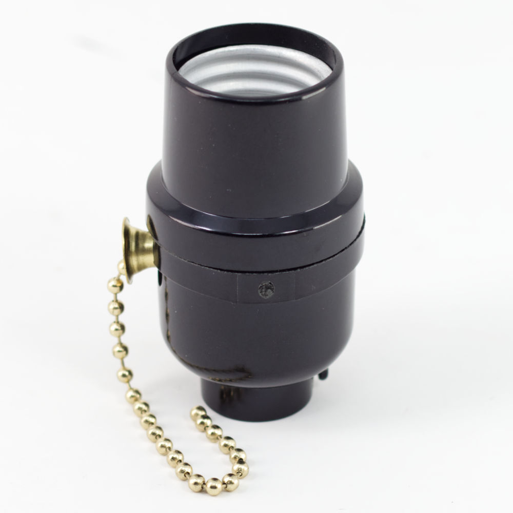 Zing Ear Pull Chain Light Bulb Lamp Socket Replacement Switch E26 E27 ...