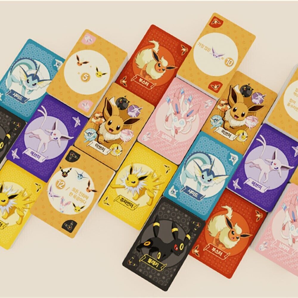 Pokemon Card Point Salad EEVEE Edition / Card Board Game / Only Korean ...