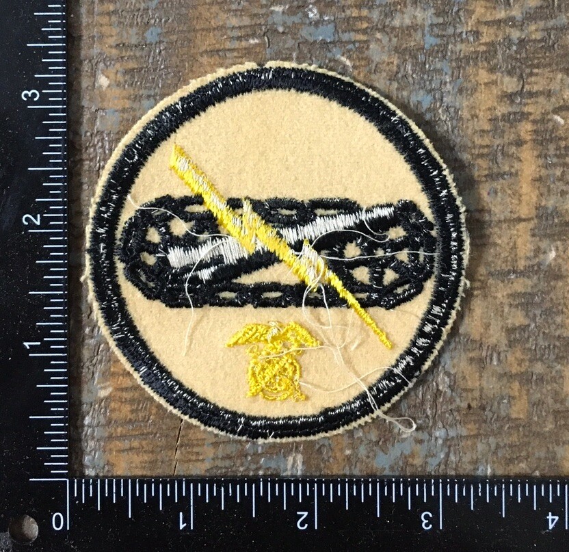 WW2 US Army 5th Quartermaster Company Mechanized Cut Edge SSI Patch ...