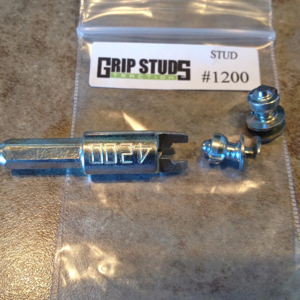 Grip Studs Off Road 4x4 Tire Studs, #4200 Stud Installation Tool for ...