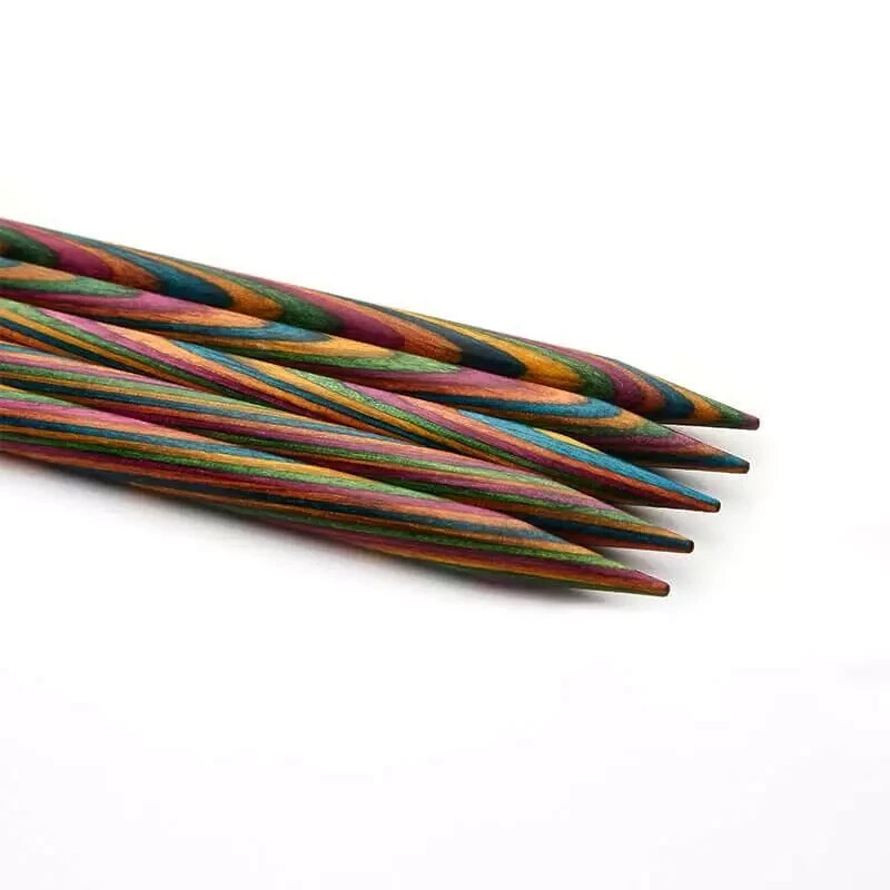 KnitPro 5Pcs Symfonie Wood Double Pointed Sock Knitting Pins Needle All ...