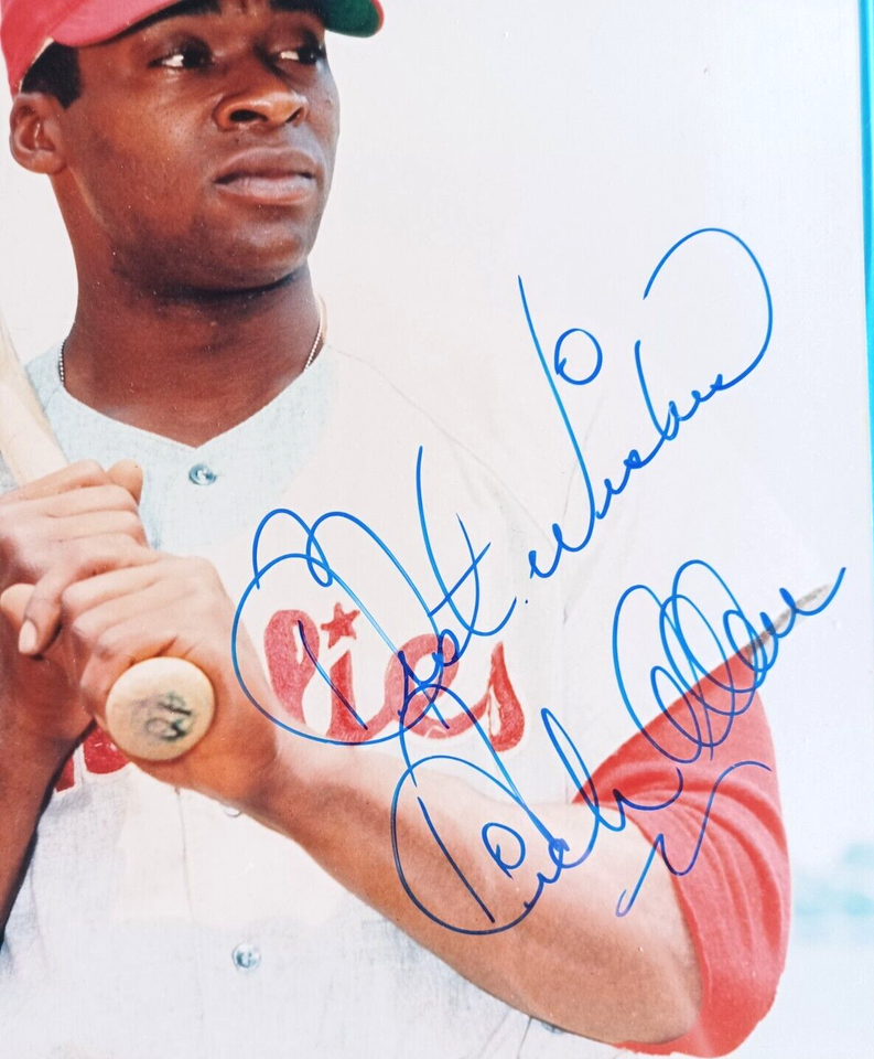 RICHIE DICK ALLEN SIGNED AUTOGRAPH 8X10 PHOTO PHILADELPHIA PHILLIES JSA ...