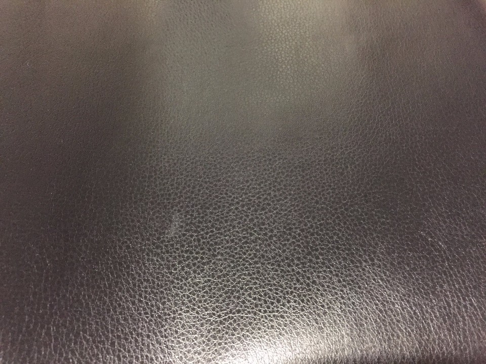 Black Faux Leather Texture Vinyl Auto Car Wrap Sticker Decal Film Sheet ...