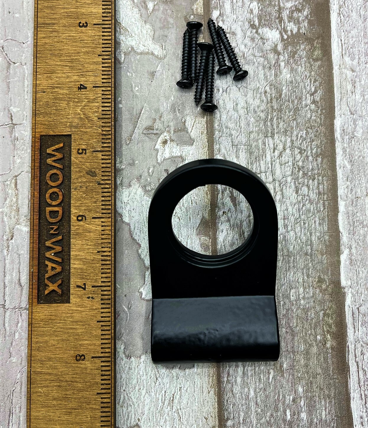 HEAVY DUTY HAND CAST IRON DOOR FURNITURE- BLACK FINISH- KNOCKER -HINGES ...