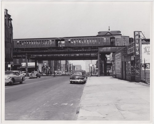 NEW YORK CITY Transit System STATION * Transportation c. 1950s Train ...