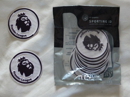 2 x Sporting id English Premier League Shirt Sleeve Arm Patches ...
