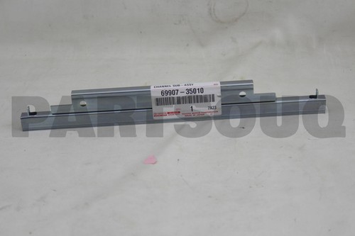 6990735010 Genuine Toyota CHANNEL SUB-ASSY, BACK DOOR GLASS 69907-35010 ...