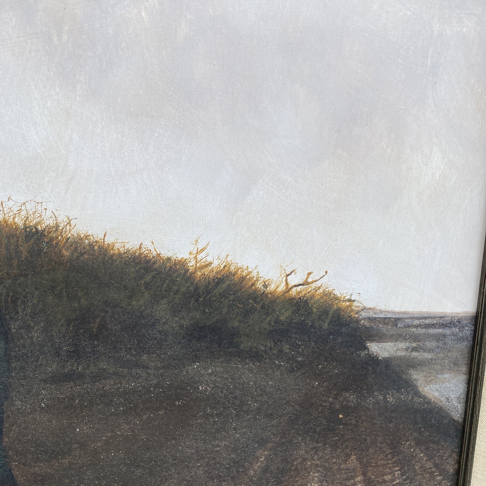 Oil Painting Manner Of Andrew Wyeth, By Bill William Yost, Boy Roasting ...