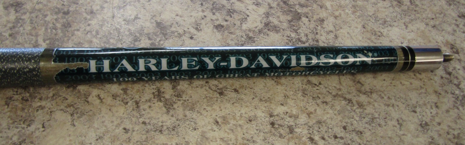 2003 Harley Davidson Stroker Pool Cue Stick 100 Year Anniversary 20oz ...