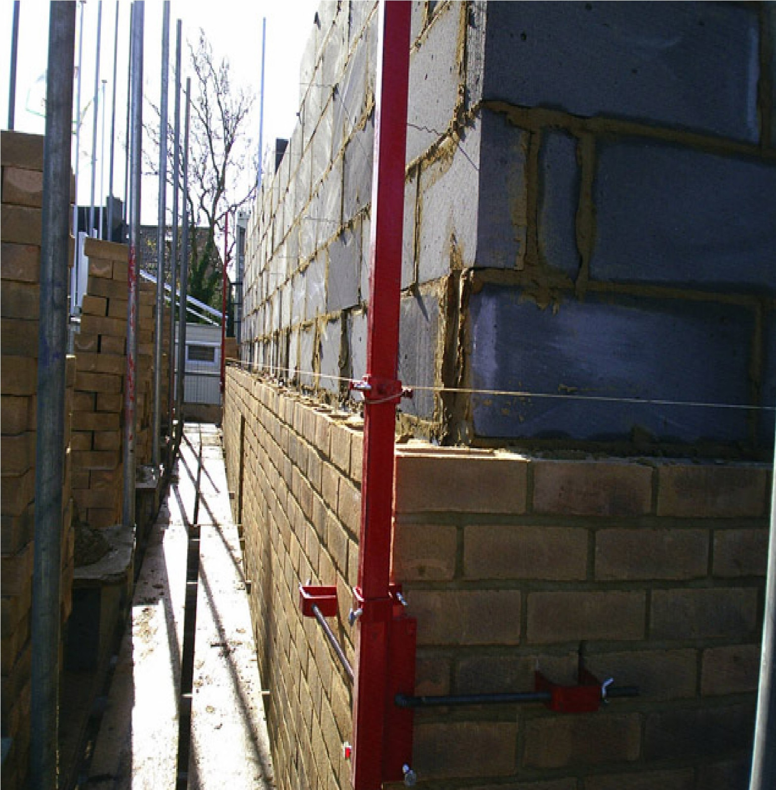 Mustang 6' External Bricklaying Building Corner Profiles Pair Brick ...