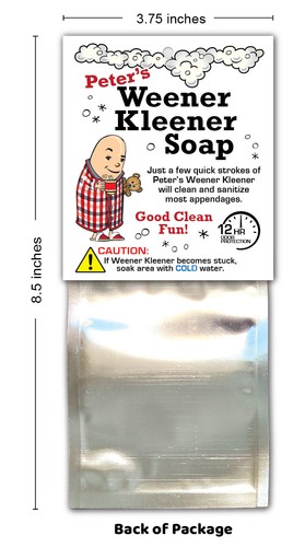 2 X Redneck Weener Cleaner Soap Willy Weiner JOKE GAG GIFT Birthday ...