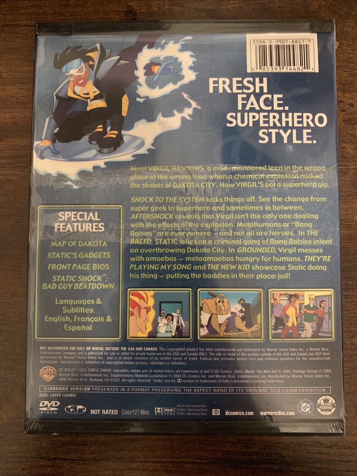 Static Shock: The New Kid (DVD, 2004) for sale online | eBay