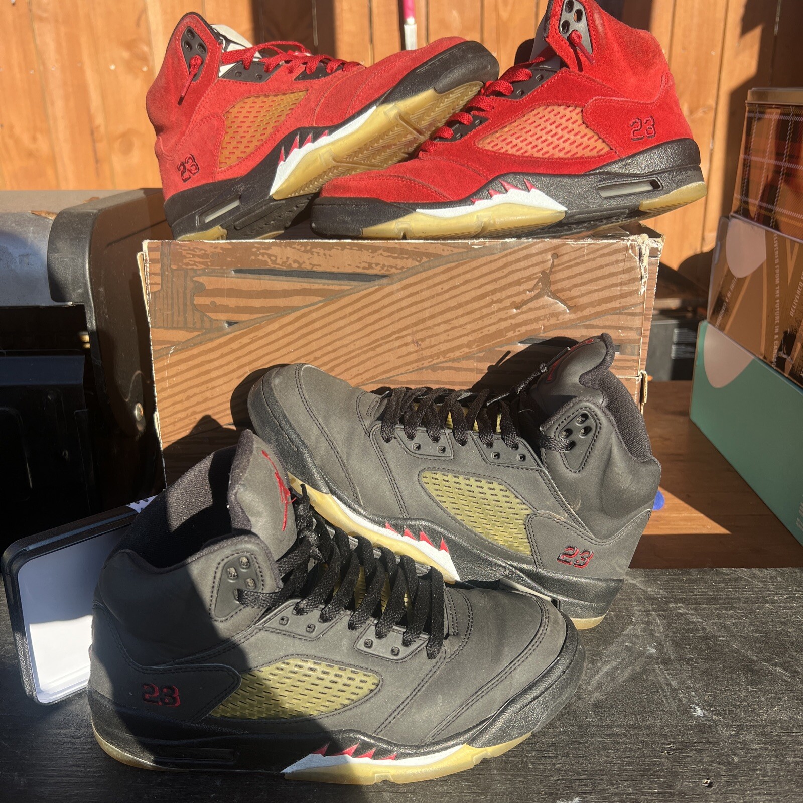 Size 7.5 - Jordan 5 Retro DMP Raging Bull Pack 2009 | eBay