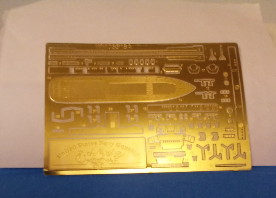 Oceanmoon 1:700 USS River Gunboat Yorktown-Panay class. New, resin kit ...