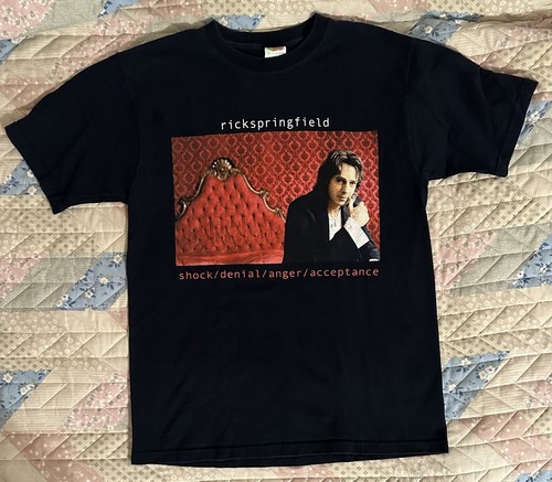 Rick Springfield Shock/Denial/Anger/Acceptance Tour 04 Shirt | eBay