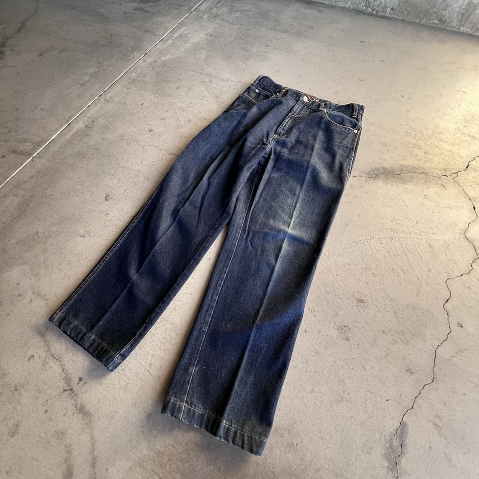 Phat Farm Men's Carpenter Jeans 32x33 Denim Wide-Leg Hip Hop Y2K | eBay