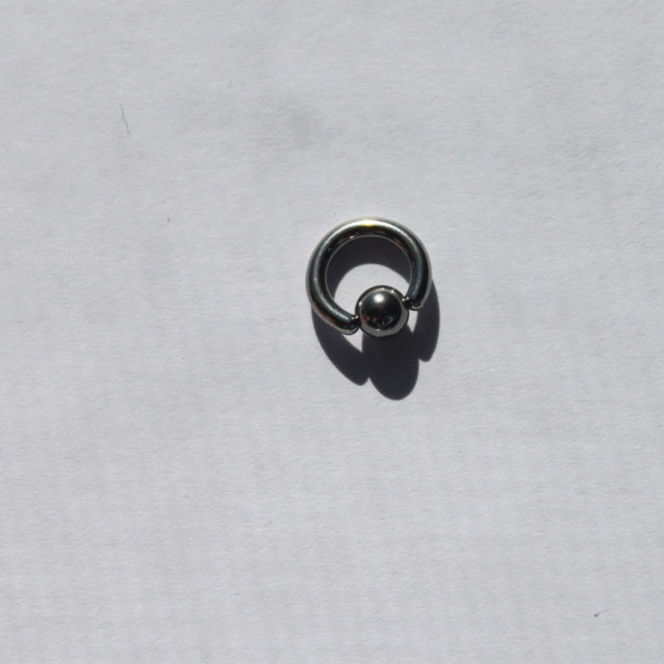 14g CBR Captive Bead Ring Body Piercing Stainless Steel | eBay