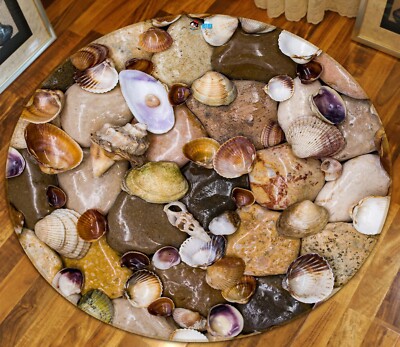3D Small Shells O2986 Game Rug Mat Round Elegant Photo Carpet Mat Eve ...