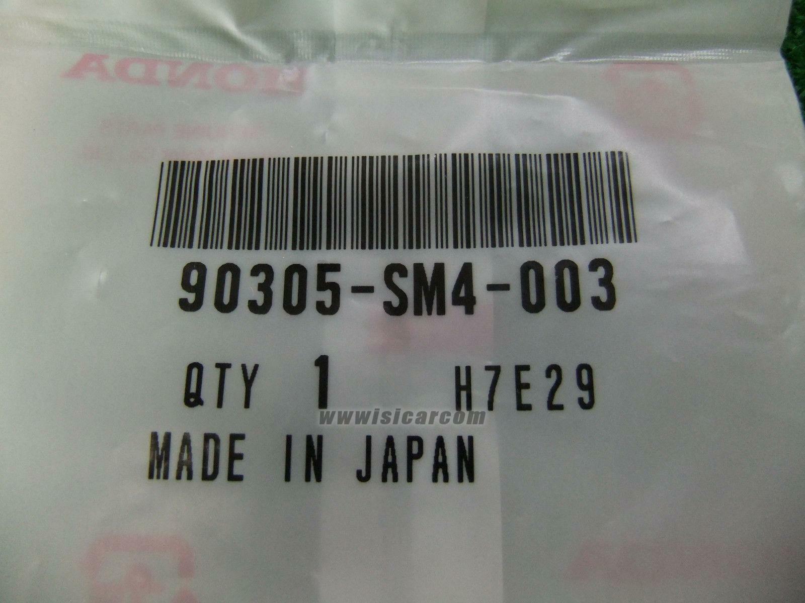 HONDA CR-V RD5 RD8 NUT CLIP (6MM) SET X4pc 90305-SM4-003 front fender ...